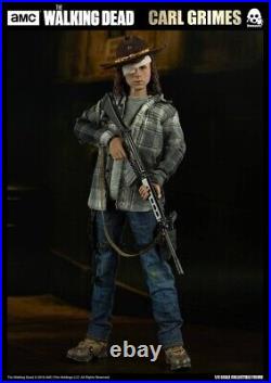Threezero 1/6 Scale Walking Dead Carl Grimes Normal Ver Action Figure ...