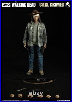 Threezero 1/6 Scale Walking Dead Carl Grimes Normal Ver Action Figure ...